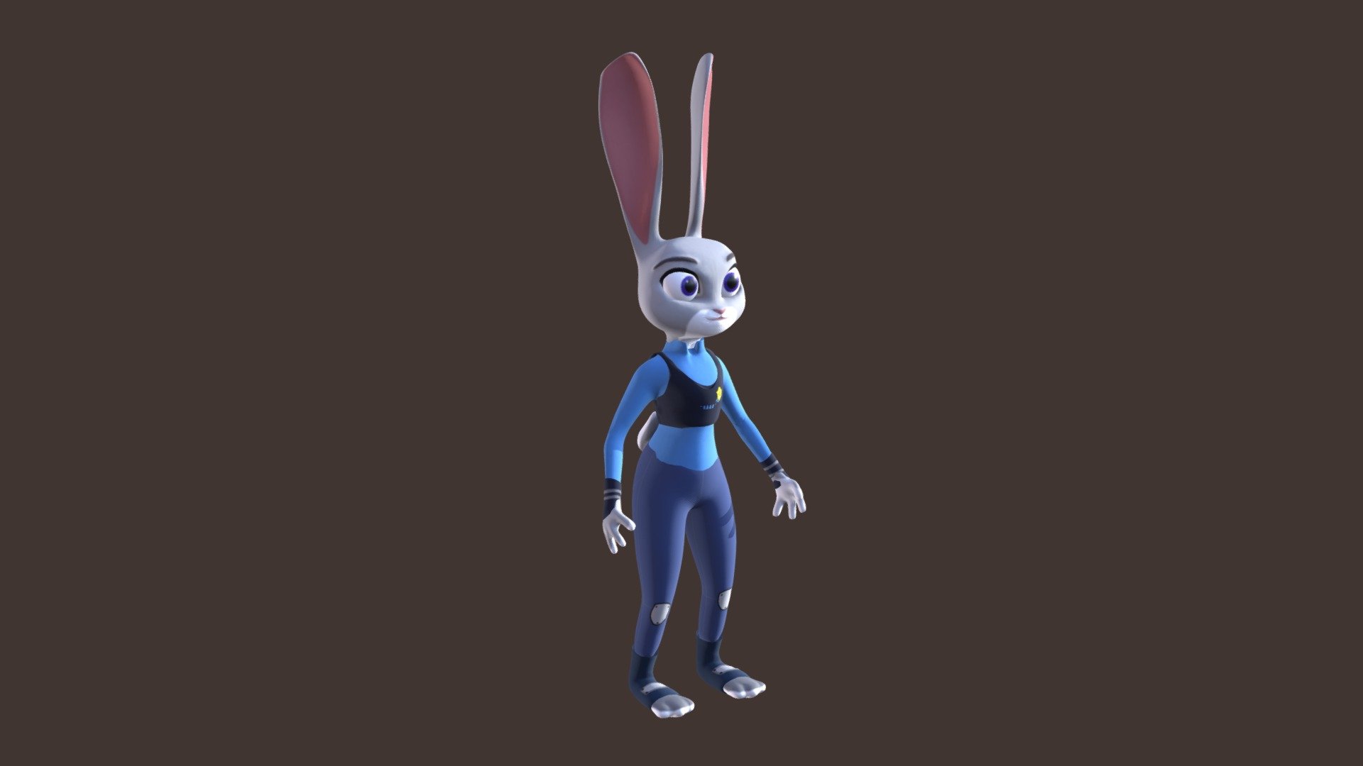 Judy Hoops - Zootopia - WIP (Part. III) - 3D model by Lua Ourique ...
