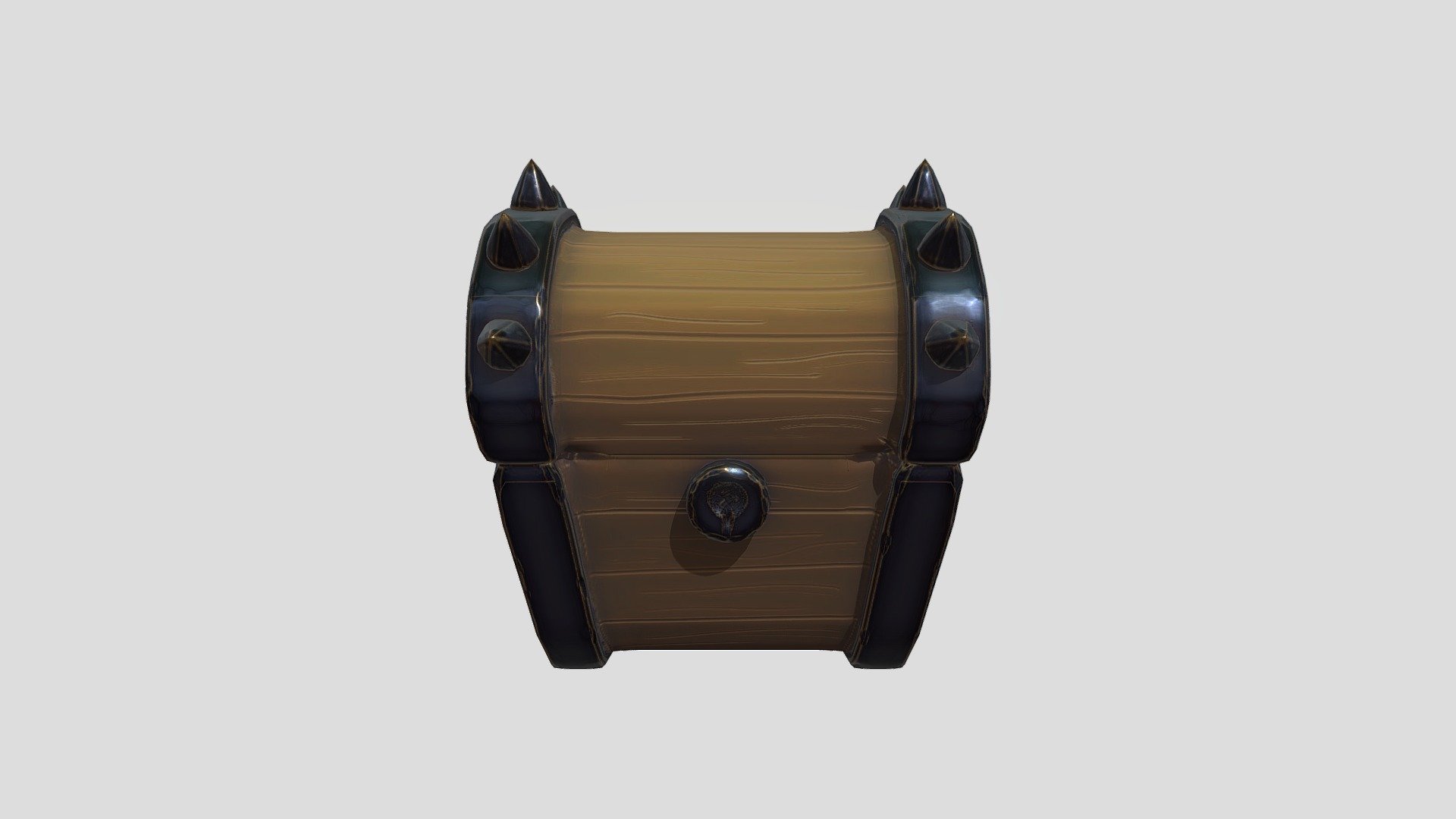 Stylized Low Poly Chest 3d Model - 3D model by Chakchouka (@unjustice ...