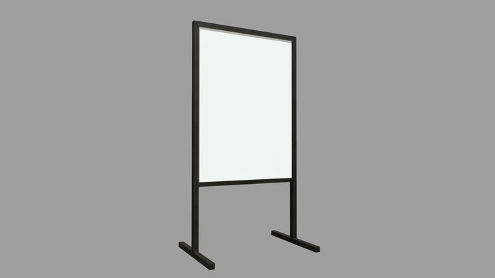Banner 3D models - Sketchfab