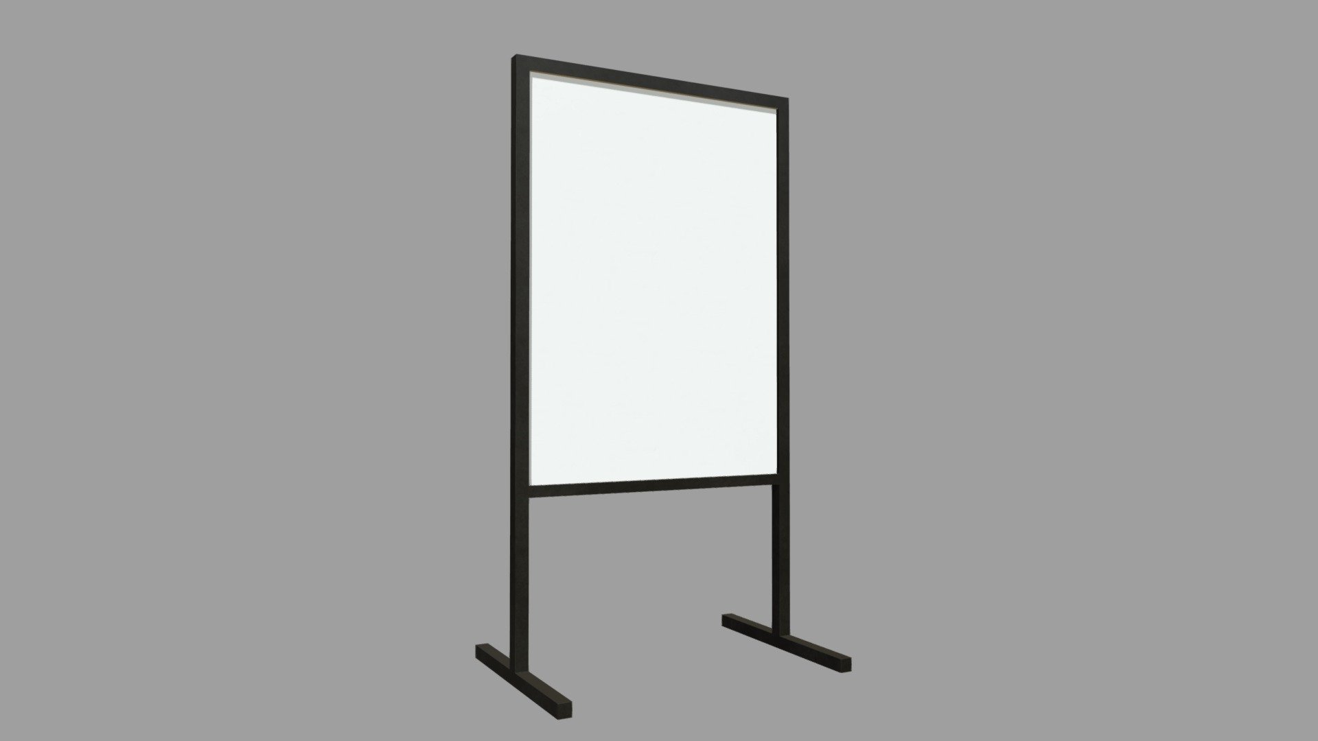 Advertising vertical stand mockup - Buy Royalty Free 3D model by FM 3D ...