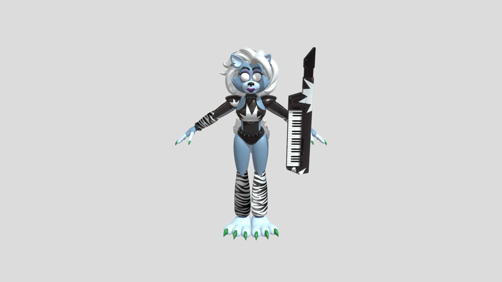 Roxanne Wolf - Download Free 3D model by Codigo404 (@k3v1nc0r4d02007 ...