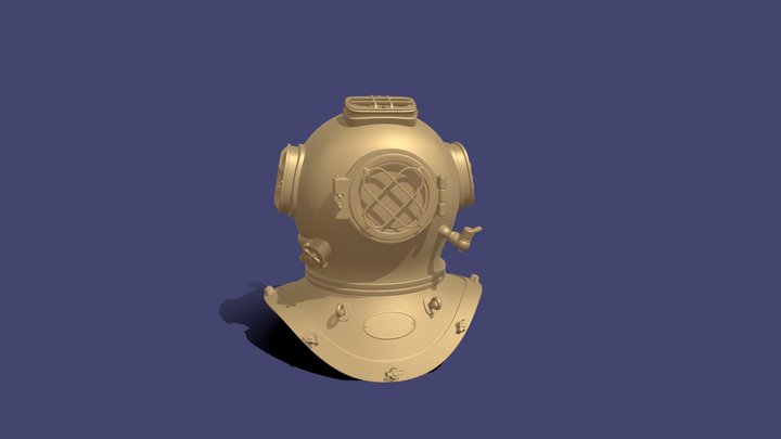Diving-helmet 3D models - Sketchfab
