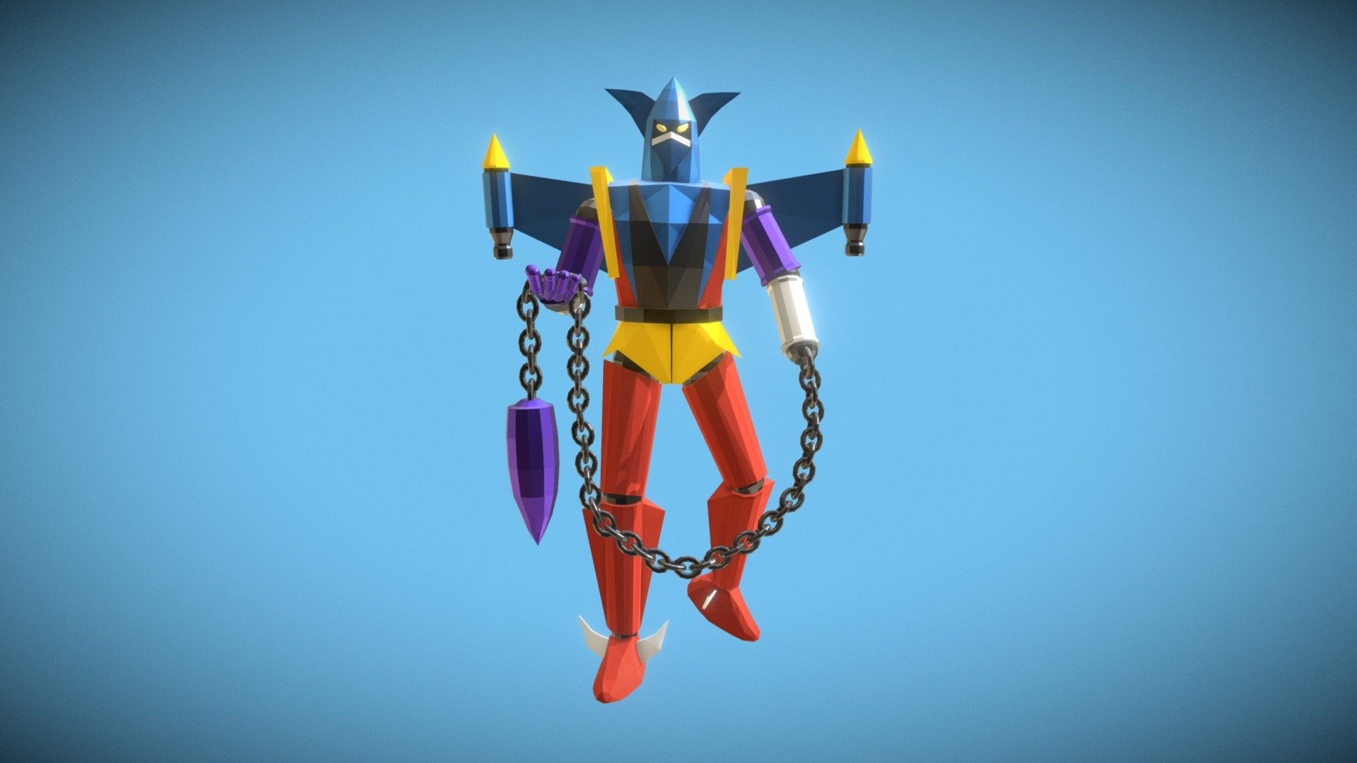 Star Arrow (Shogun Warrior) - 3D model by hoai2k [db27dcf] - Sketchfab