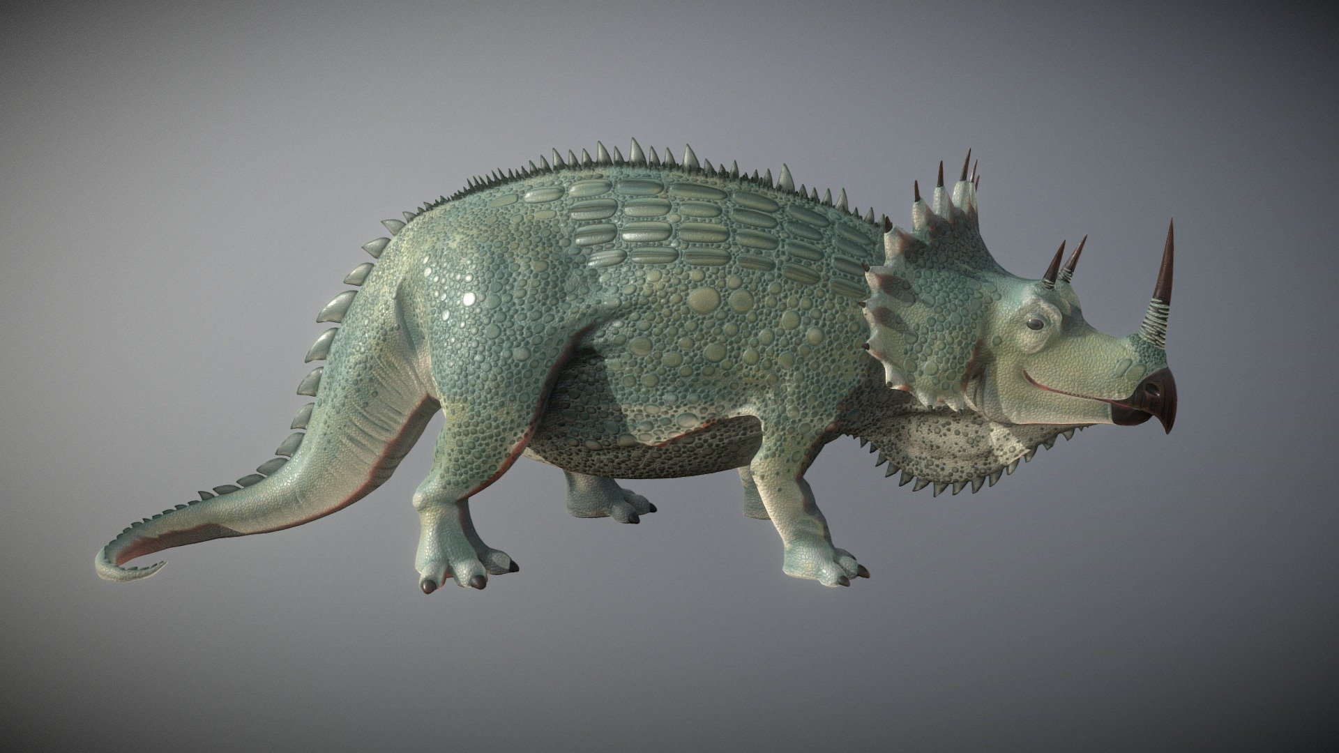 Agathamas Charles Robert Knight 1897 - 3D model by ya.iljinser [db282f8 ...