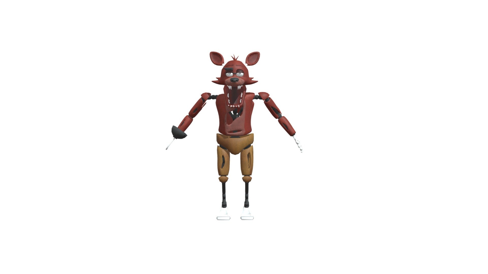 Foxy - Download Free 3D model by gaddiellartey2010 [db28874] - Sketchfab