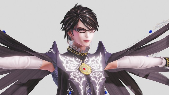 Bayonetta - Download Free 3D model by 雨宮レン [db28a39] - Sketchfab