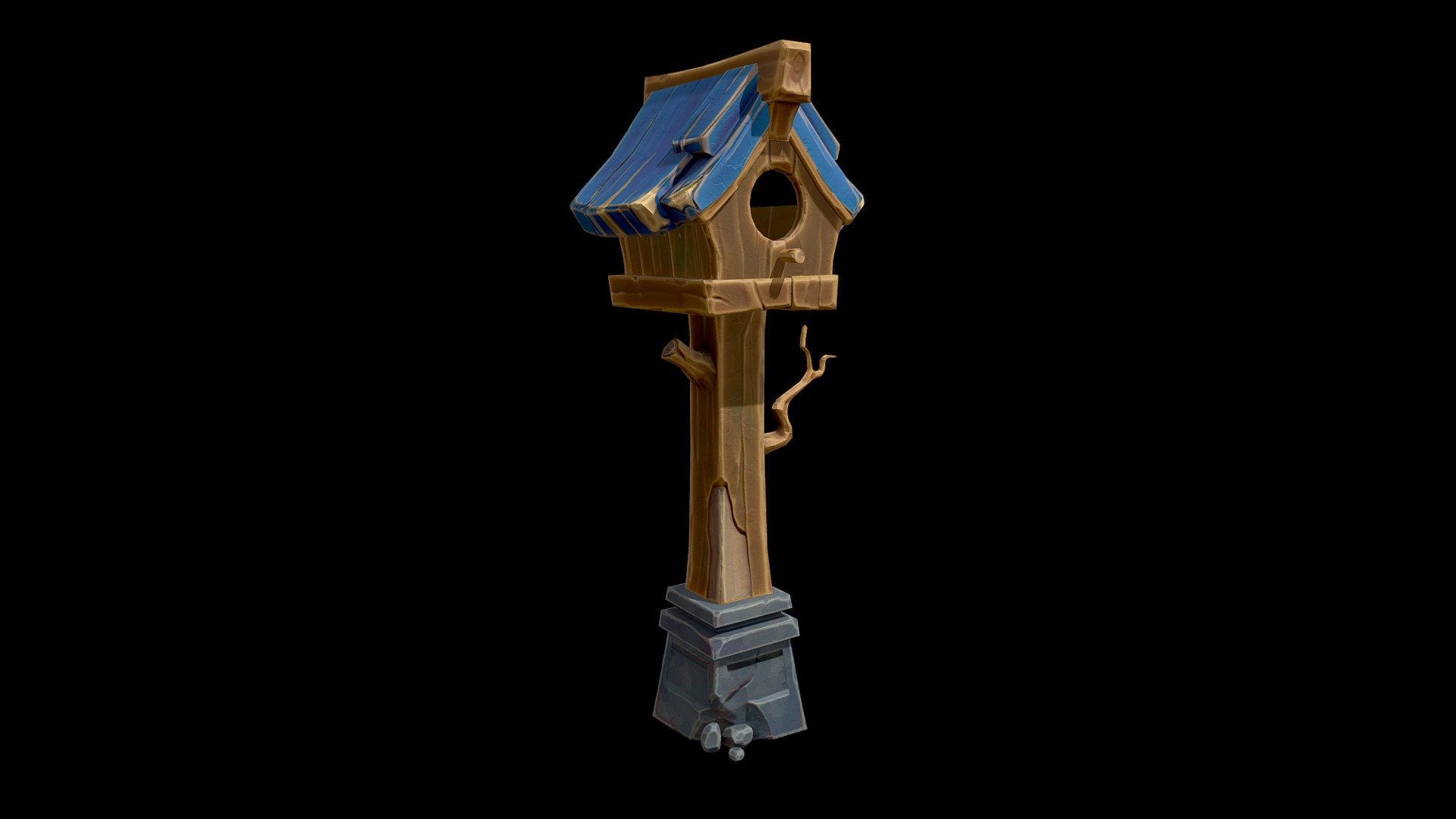 Bird House - 3D model by JaeYoung (@popoyo325) [db29114] - Sketchfab