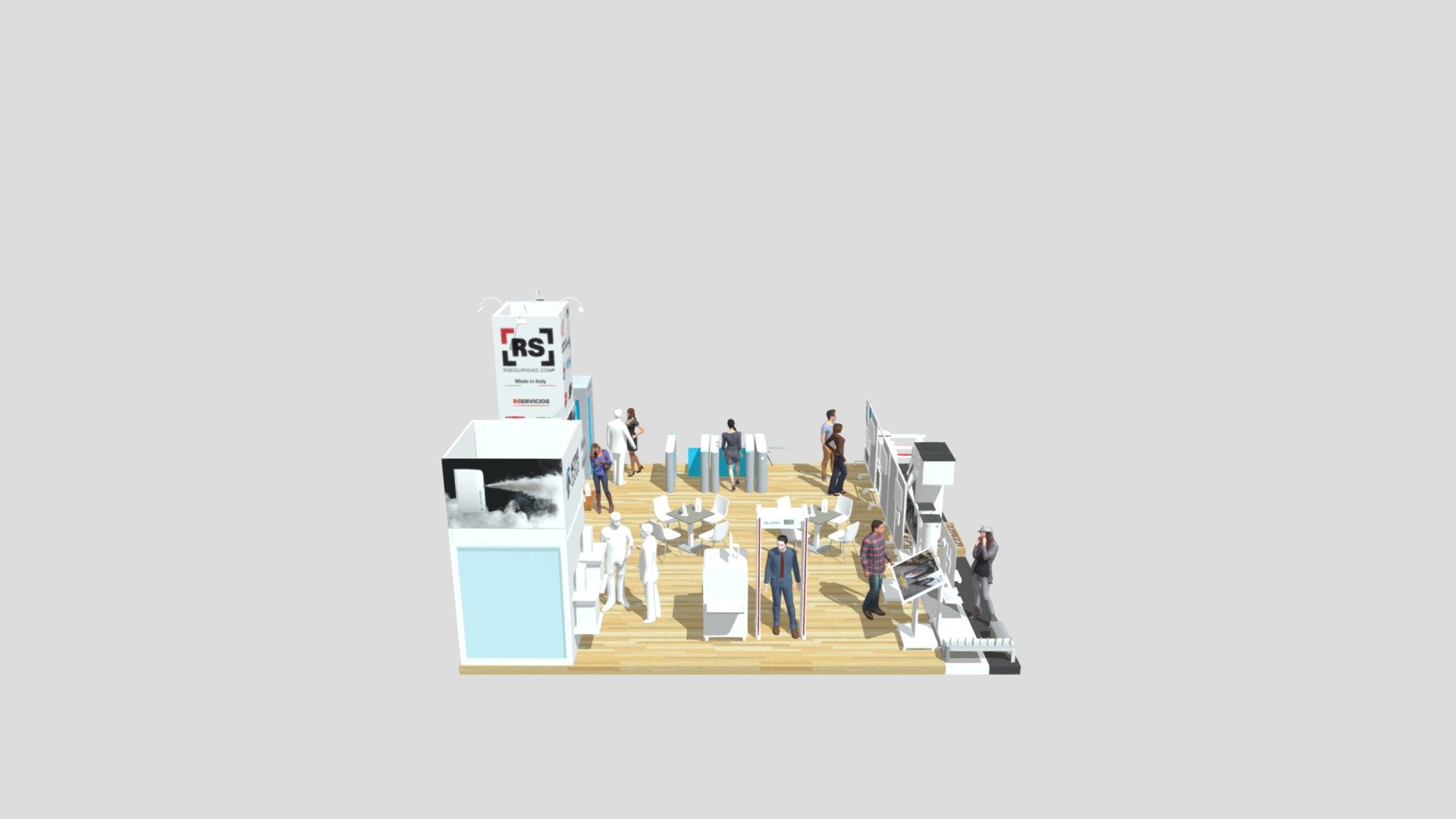 PREUBA_STAND_ANIMADO - 3D model by MikeMex [db29cf9] - Sketchfab
