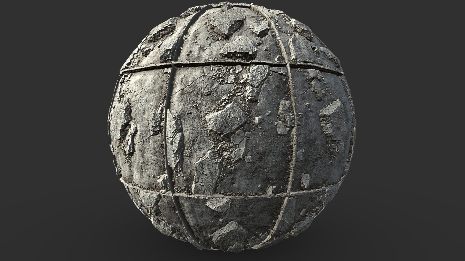 T06- Destroyed Concrete_4K_PBR - 3D model by Foto Retina (@ferret ...