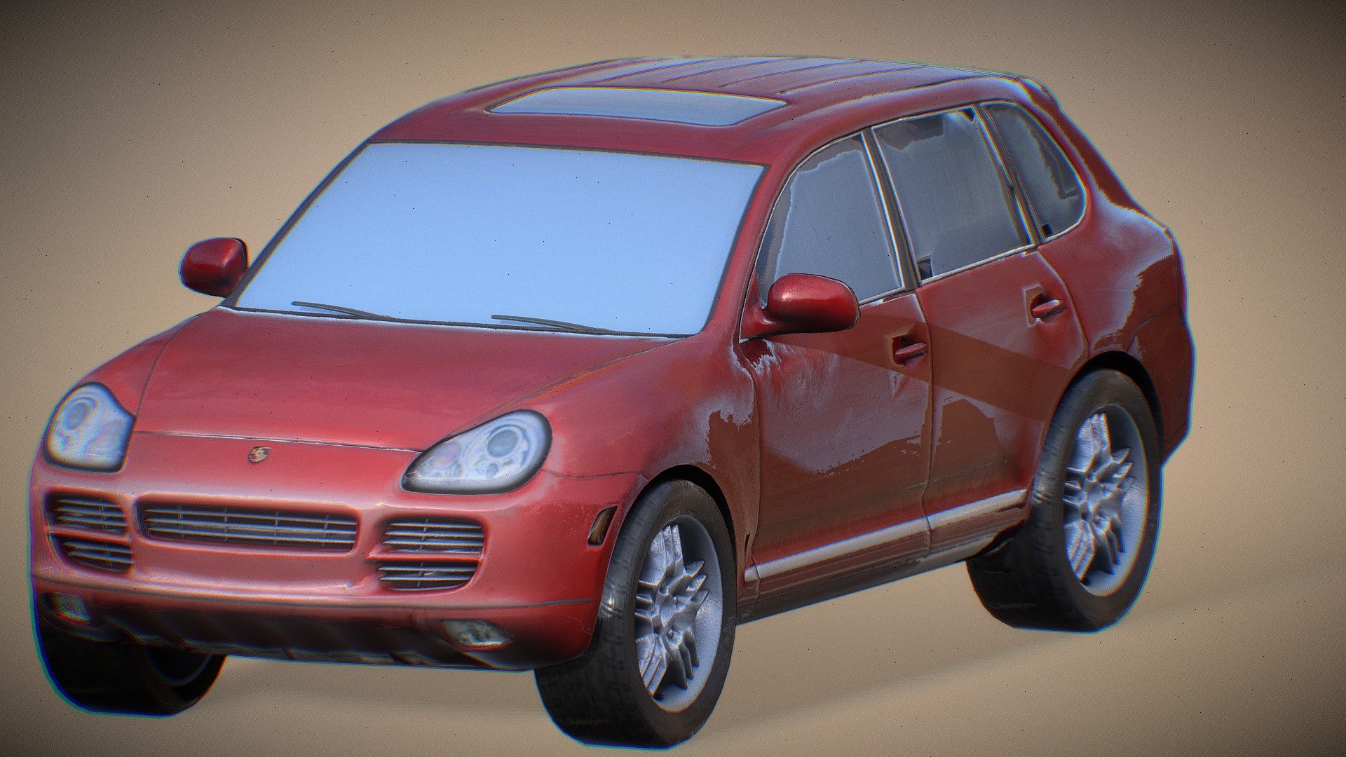 Porsche SUV - Thesims4 Test - Download Free 3D model by SketchFabFan ...