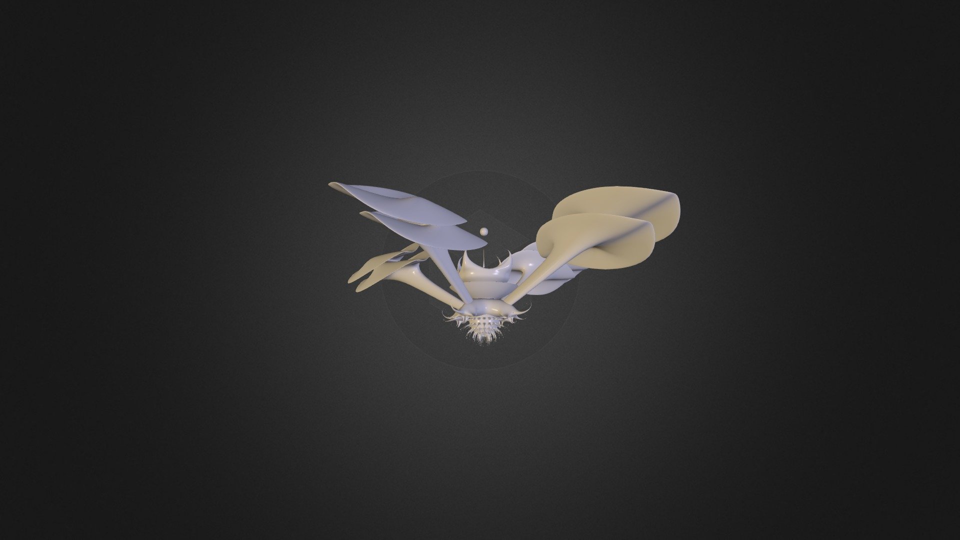 Flooting monster - 3D model by BabyKurama (@yuuki) [db2cce4] - Sketchfab