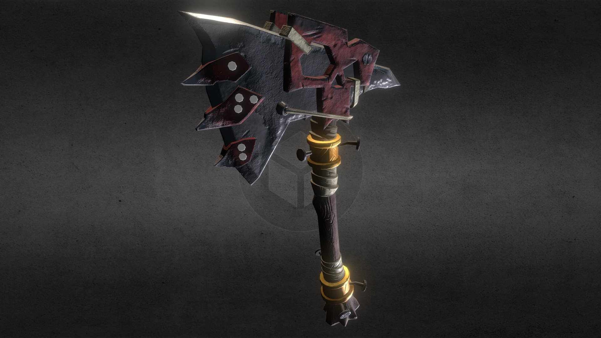 tomahawk - 3D model by Lin-yan [db2d274] - Sketchfab