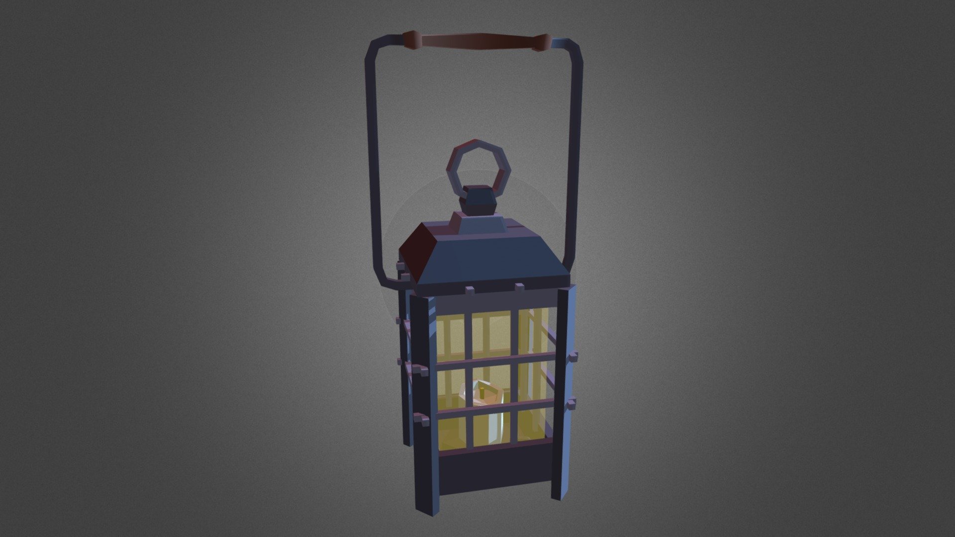 Lowpoly Old hand lantern (4 pieces) - Download Free 3D model by Anna ...