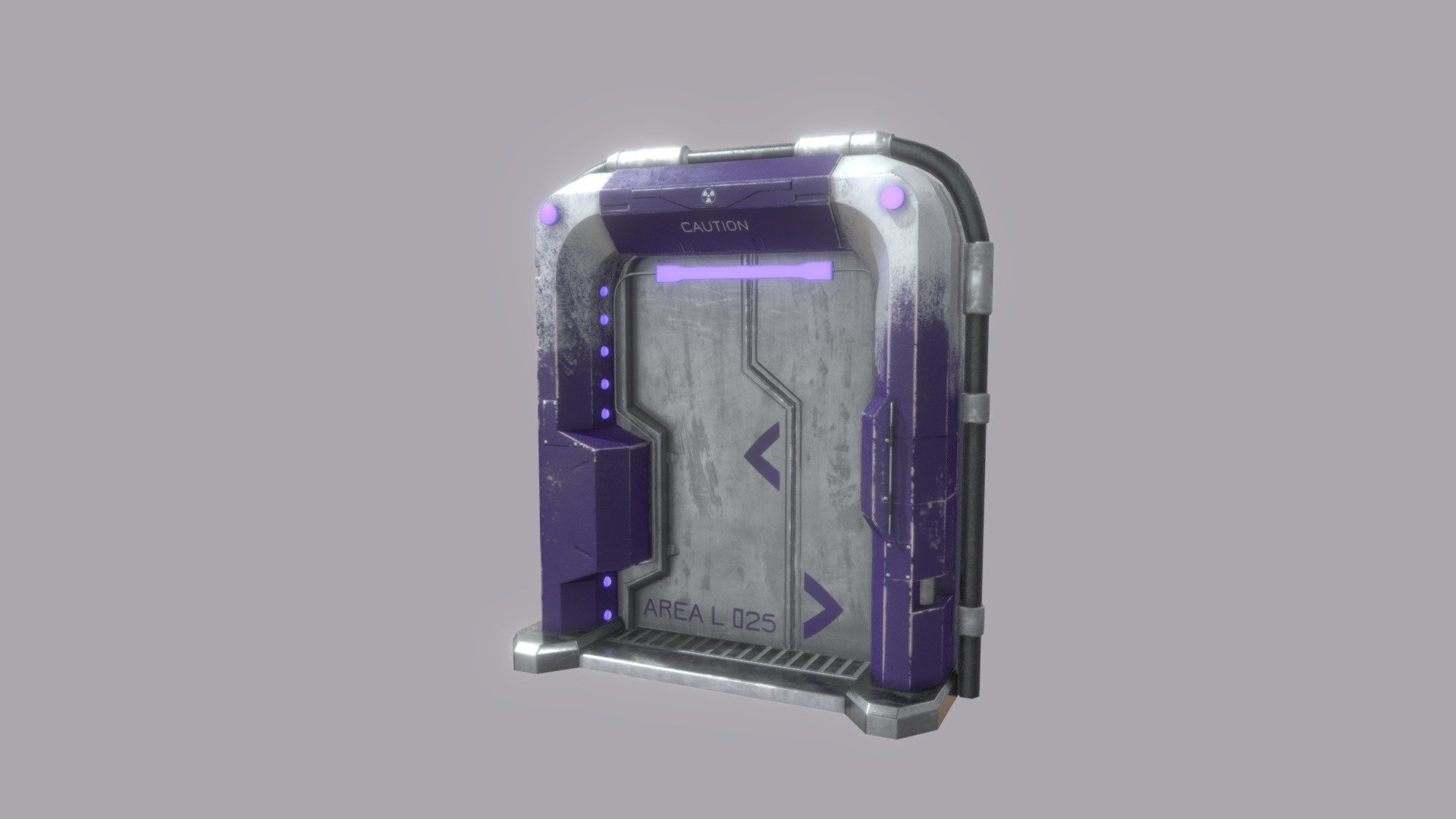 Door - M E G L A B - 3D model by Kentin (@qtin_mtjsc) [db2e304] - Sketchfab