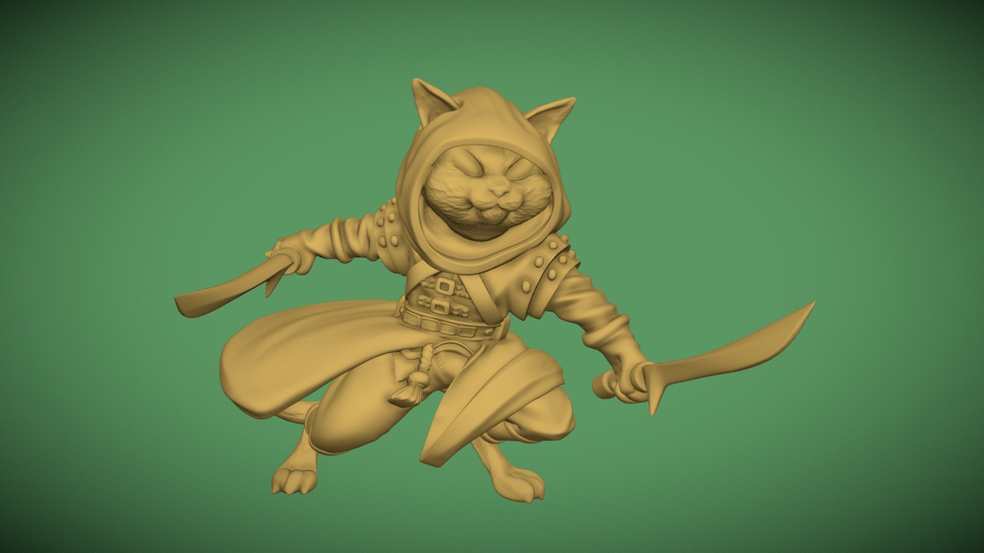 Assassin Cat - Buy Royalty Free 3D model by Rupert Dyn (@rupertoxp ...