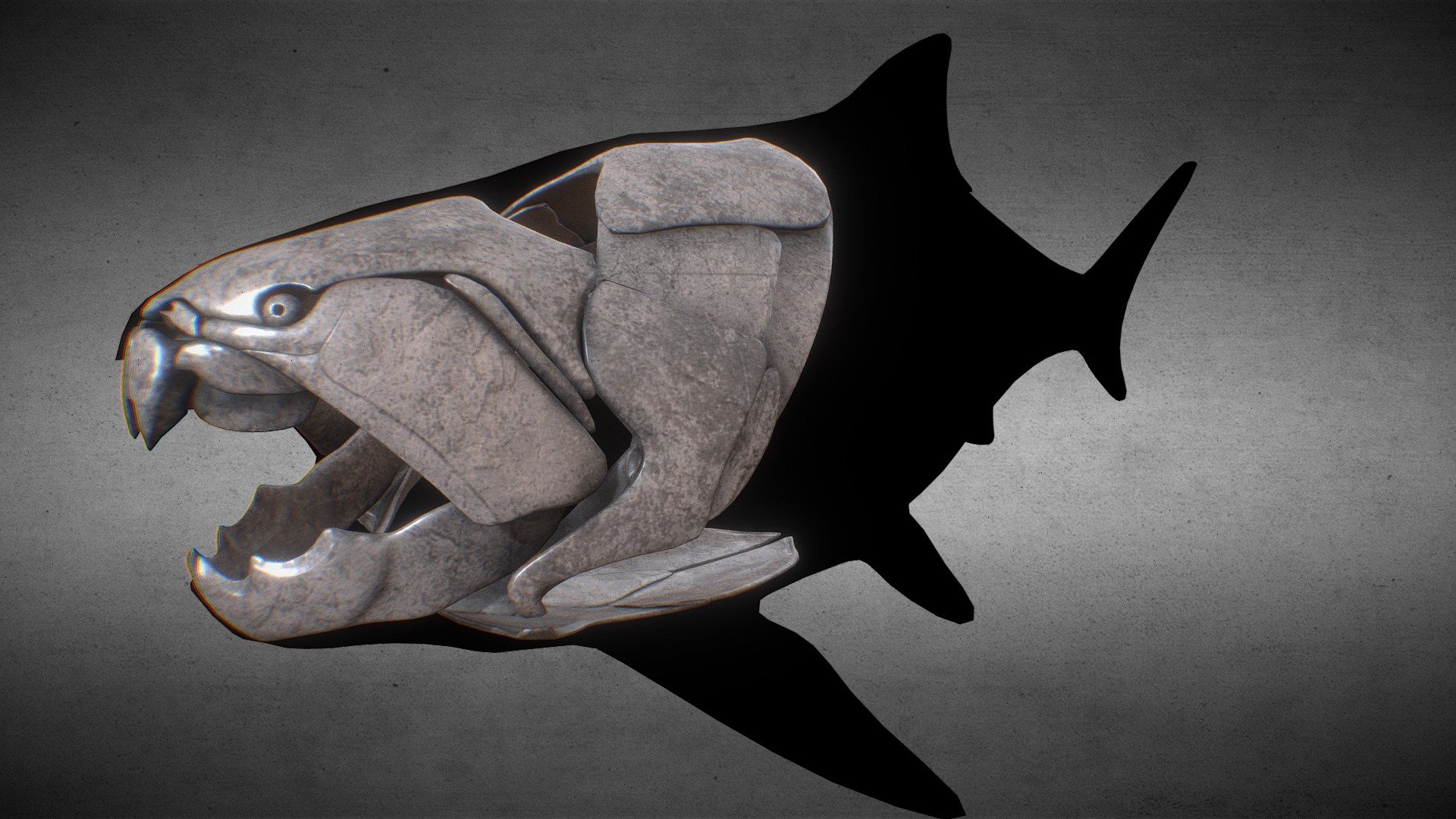 Dunkleosteus - Buy Royalty Free 3D model by Olof Moleman ...