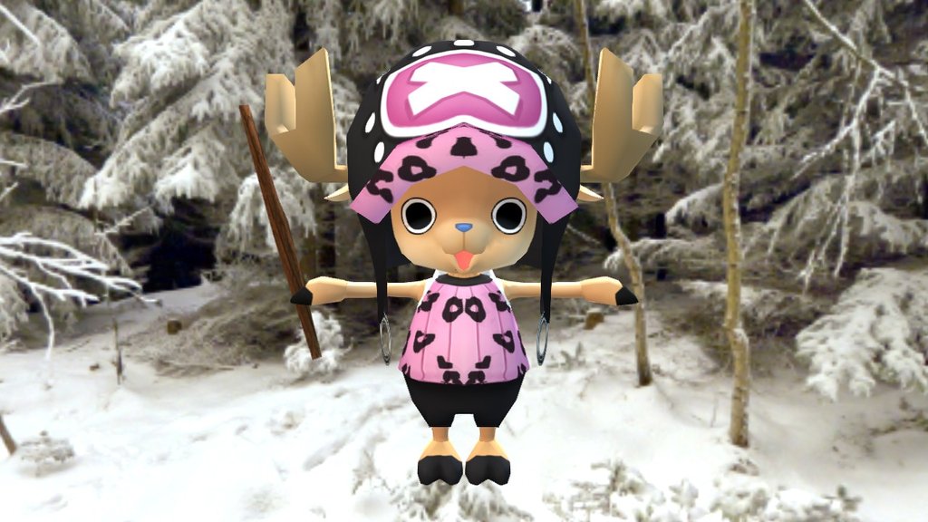 喬巴Chopper - 3D model by STOP [db2f016] - Sketchfab