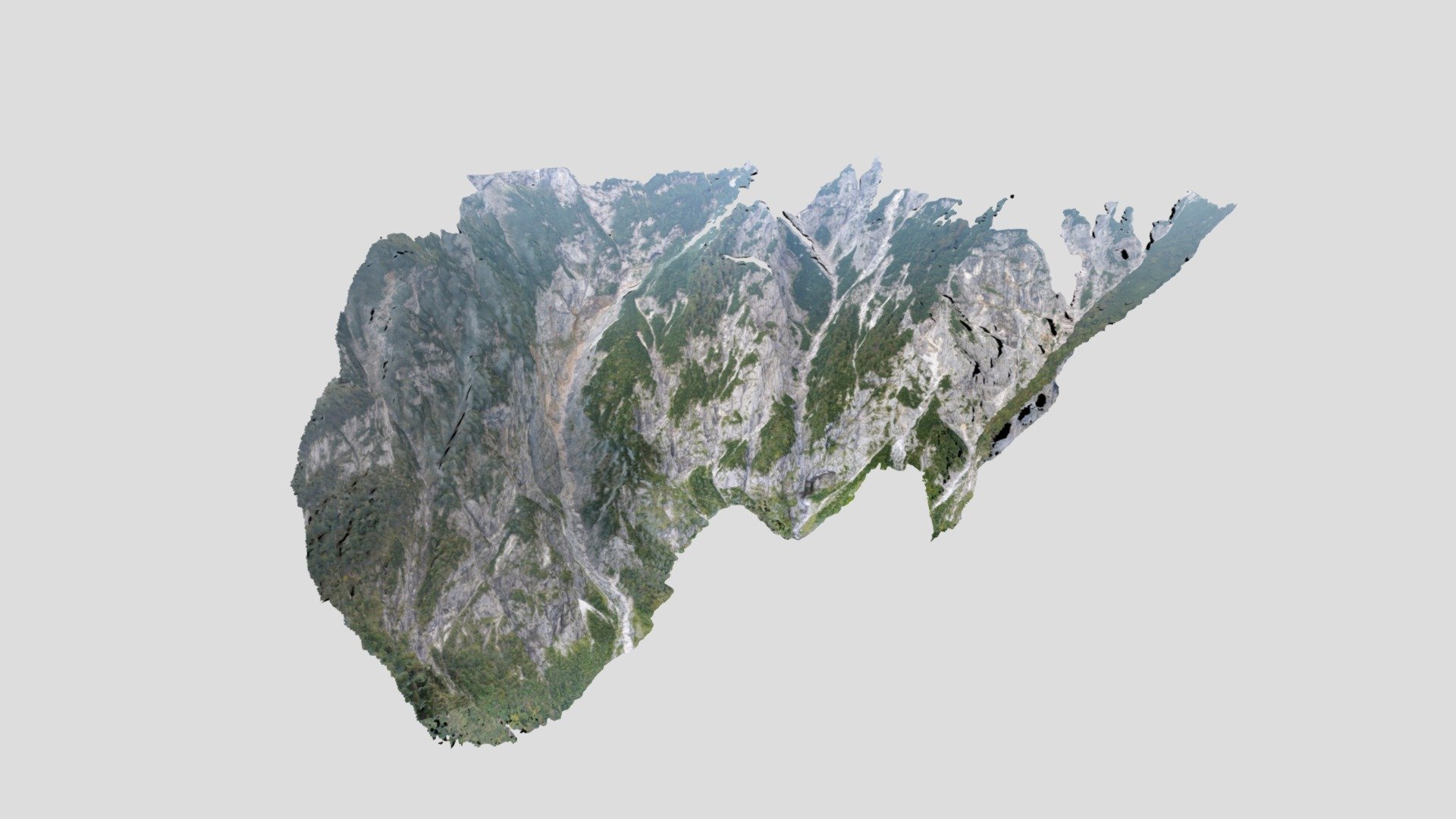 Kurja dolina - 3D model by Marko Vrabec (@okram) [db2f281] - Sketchfab
