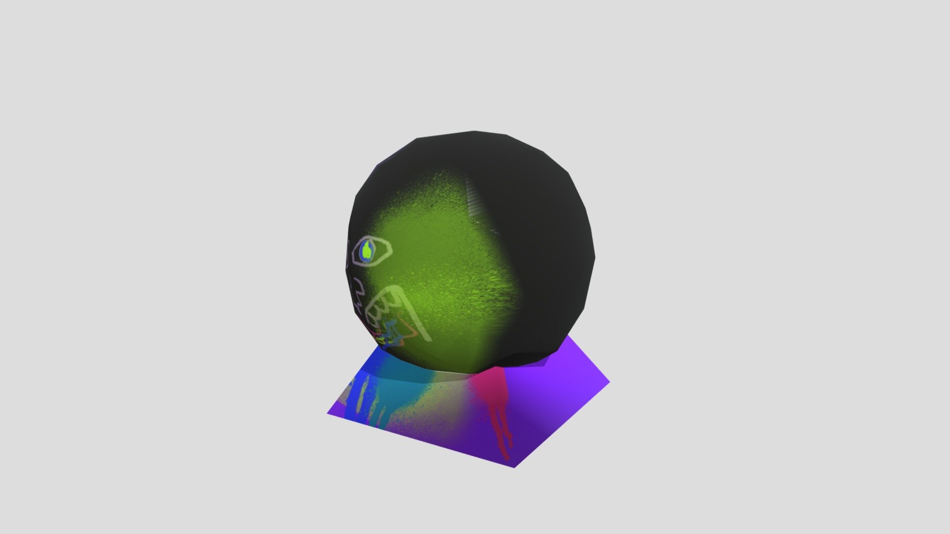 Two ball - Download Free 3D model by Arteffect [db2f8fa] - Sketchfab