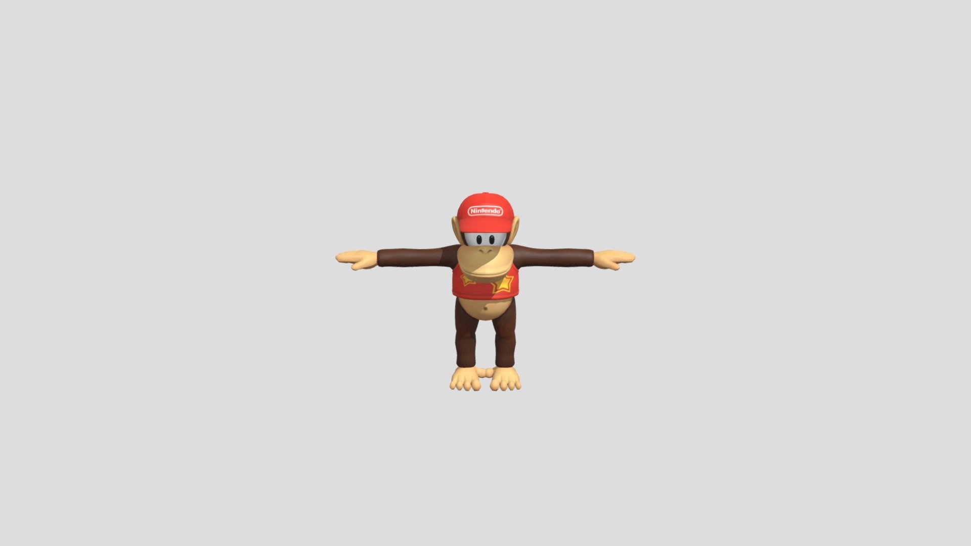Diddy Kong - 3D model by Logan (@euLogan) [db318a6] - Sketchfab