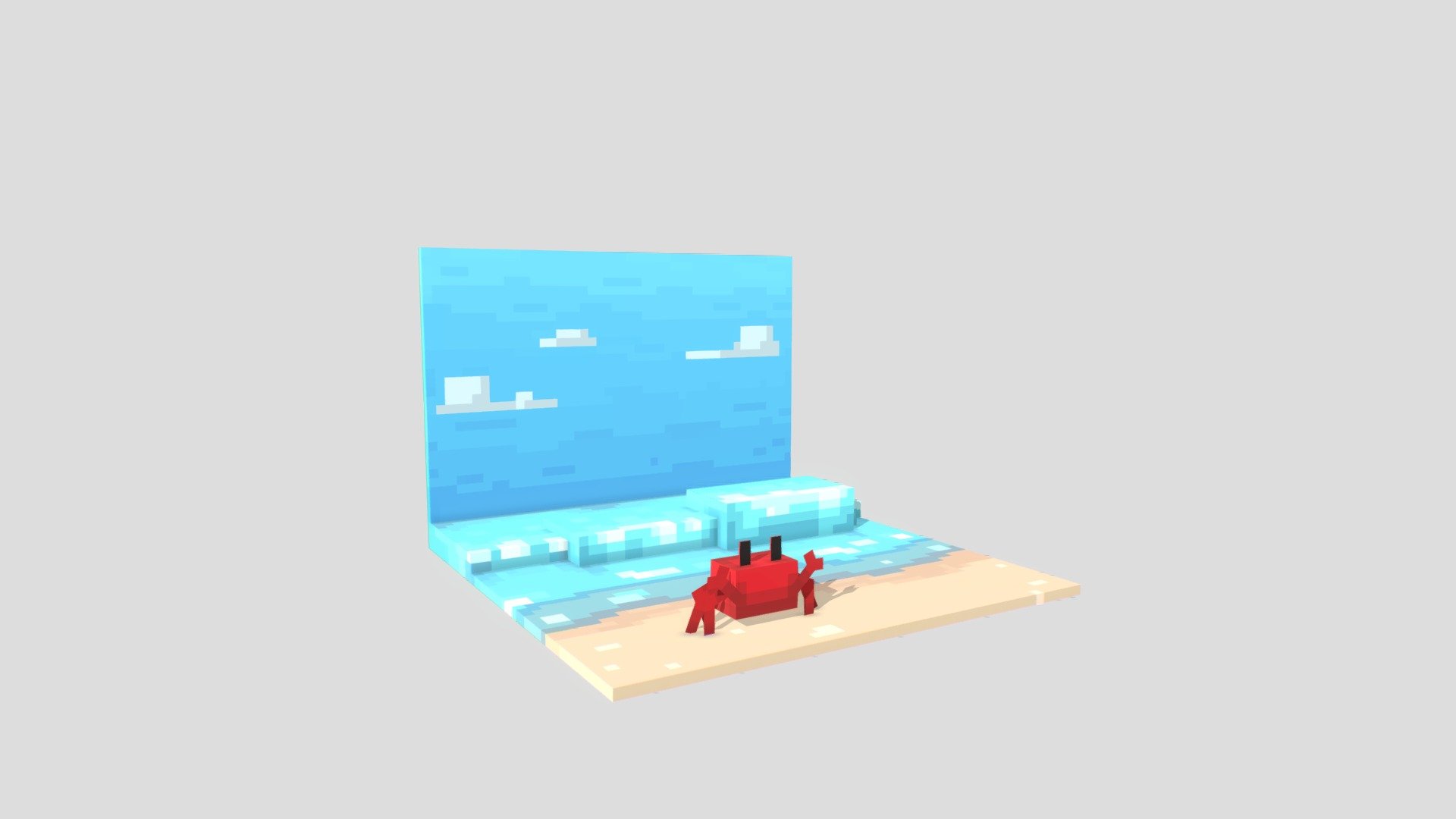 Crab - 3D model by YEETmySAUCE [db31e88] - Sketchfab