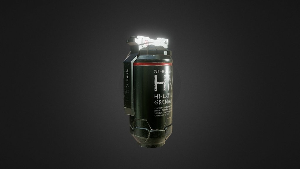 Elysium - Grenade - 3D model by Dennis Bölke (@dennis.boelke) [db32906] - Sketchfab