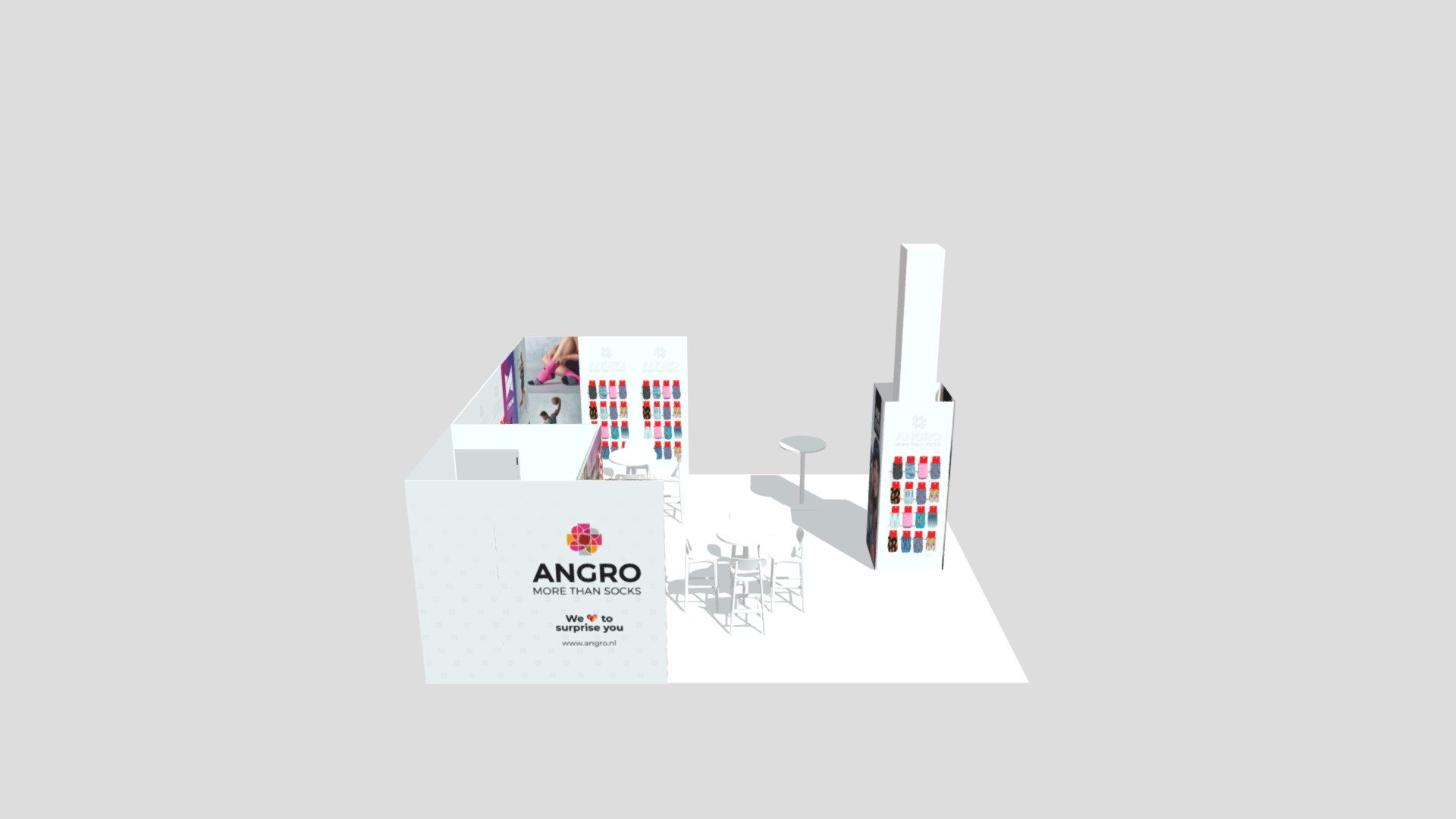 Beursstand Angro Spoga Gafa - 3D model by De creatieve afdeling (@decreatieveafdeling) [db33478 ...