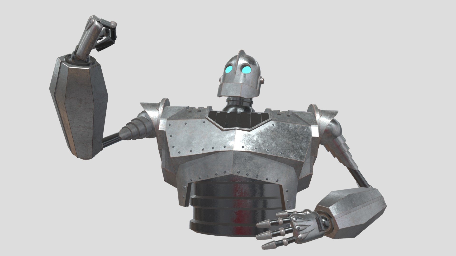 Iron Giant - 3D model by luisaschaub [db3423b] - Sketchfab