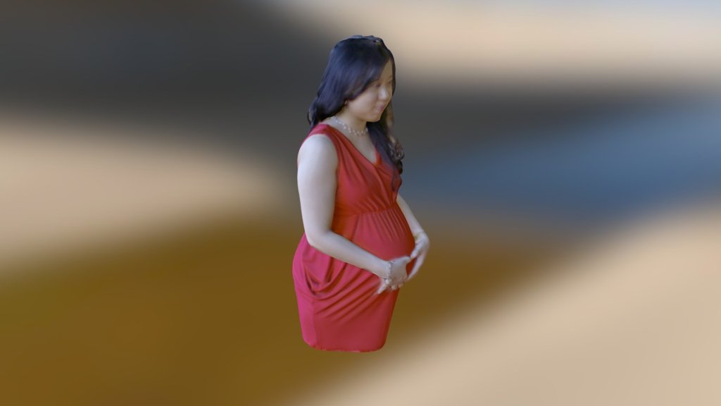 Pregnant - 3D model by nickelodean [db34853] - Sketchfab
