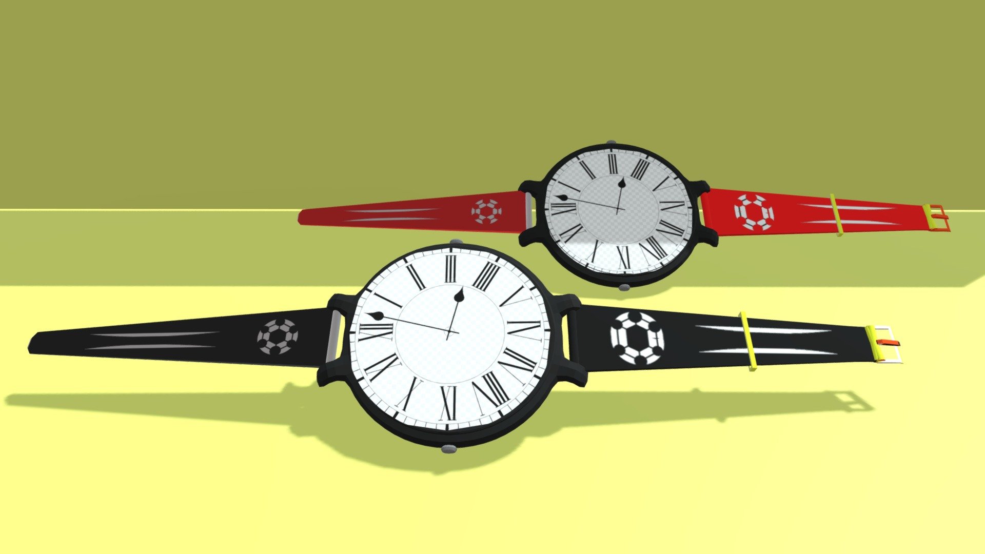 Hand Watch Pair - Download Free 3D model by rsdodiya [db37e1a] - Sketchfab