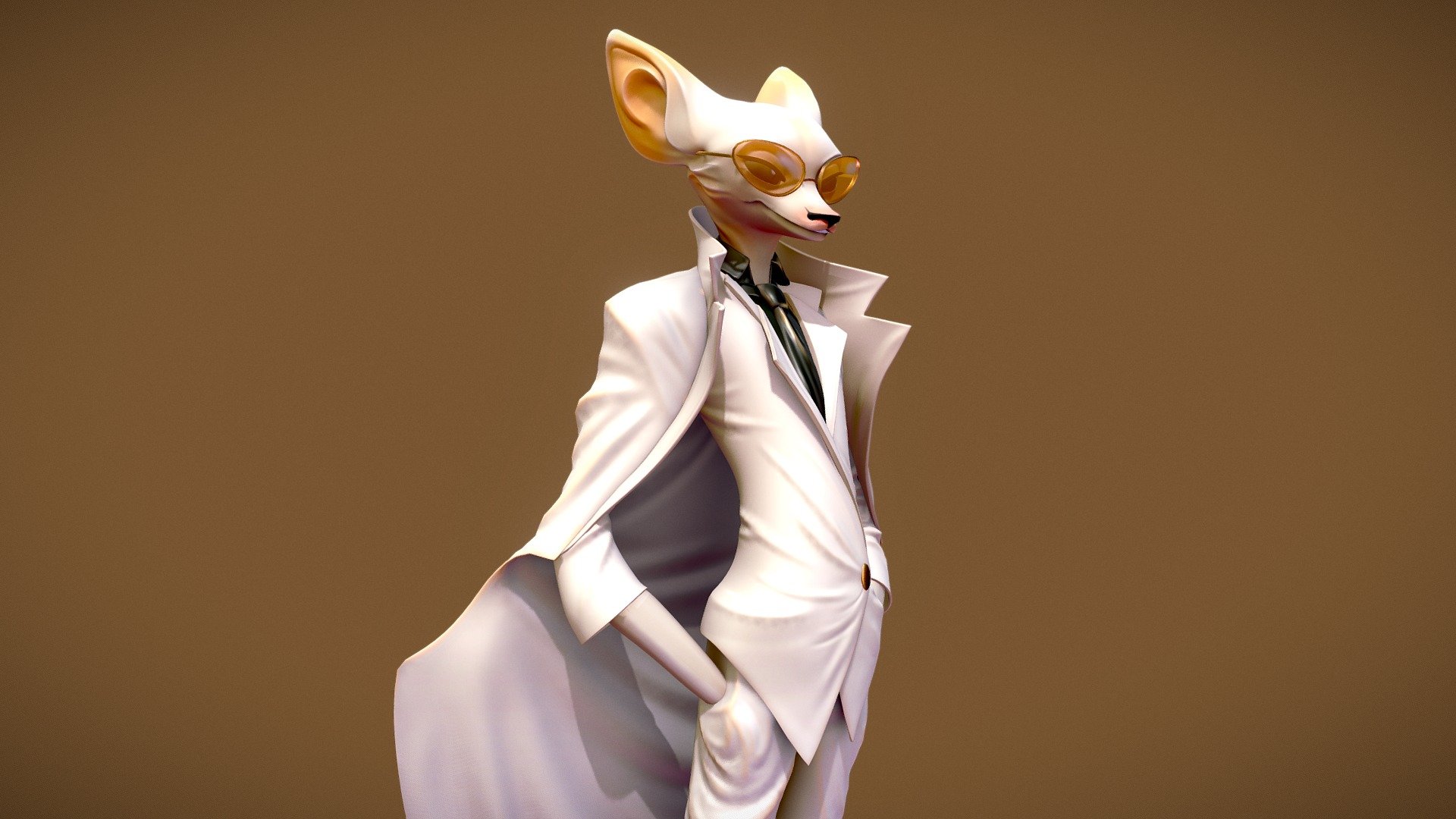 Fox Man - 3D model by Lola_R [db3a35d] - Sketchfab
