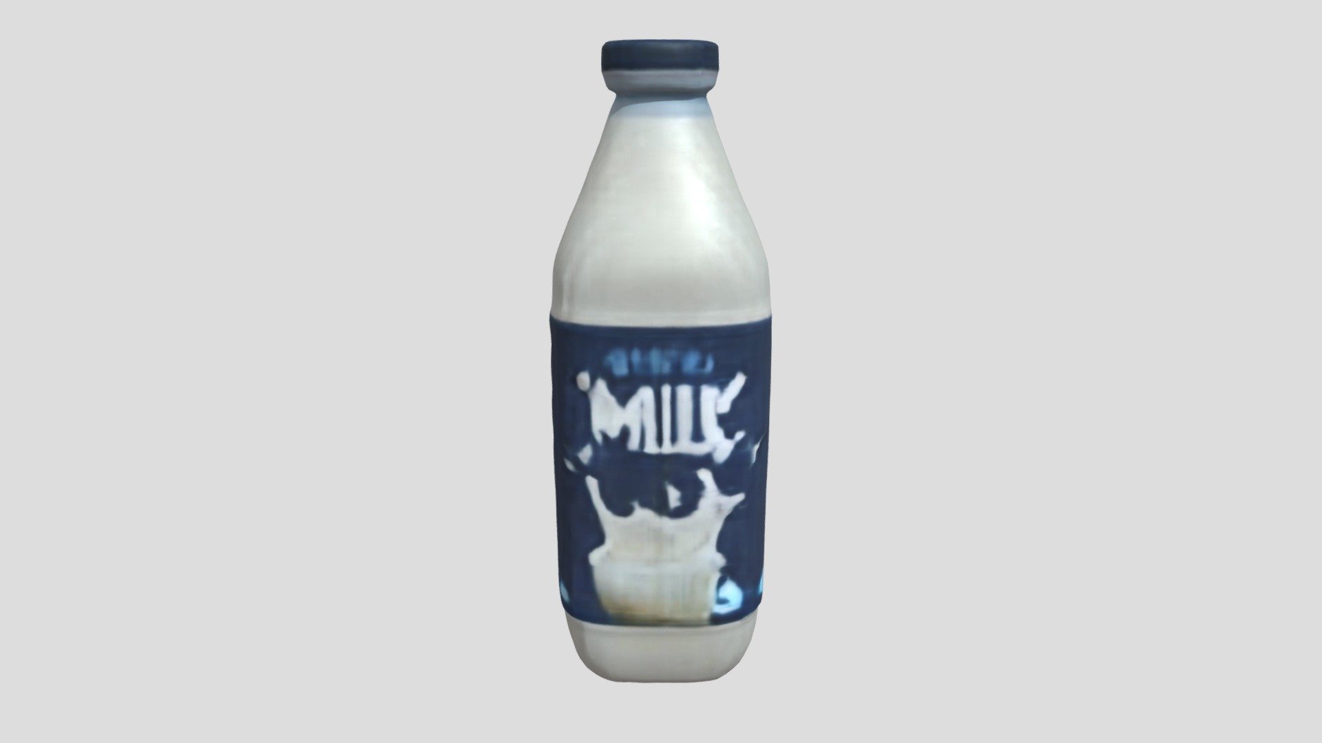 A Bottle Of Milk - 3D model by carson.chuny [db3b070] - Sketchfab