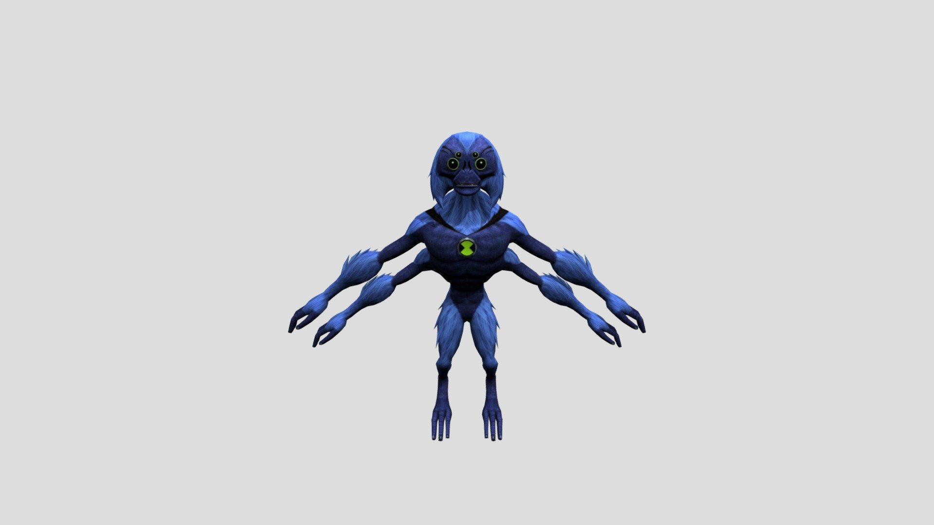 Spidermonkey - 3D model by Ben 10 (@ben10Community) [db3bd78] - Sketchfab