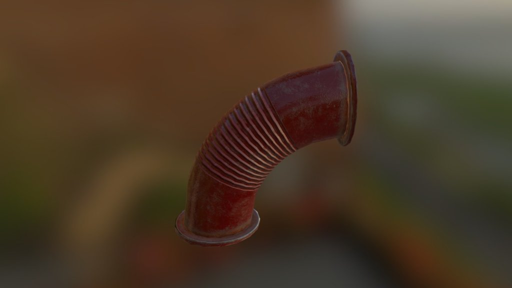Pipe Bend - 3D model by yven313 [db3c49c] - Sketchfab