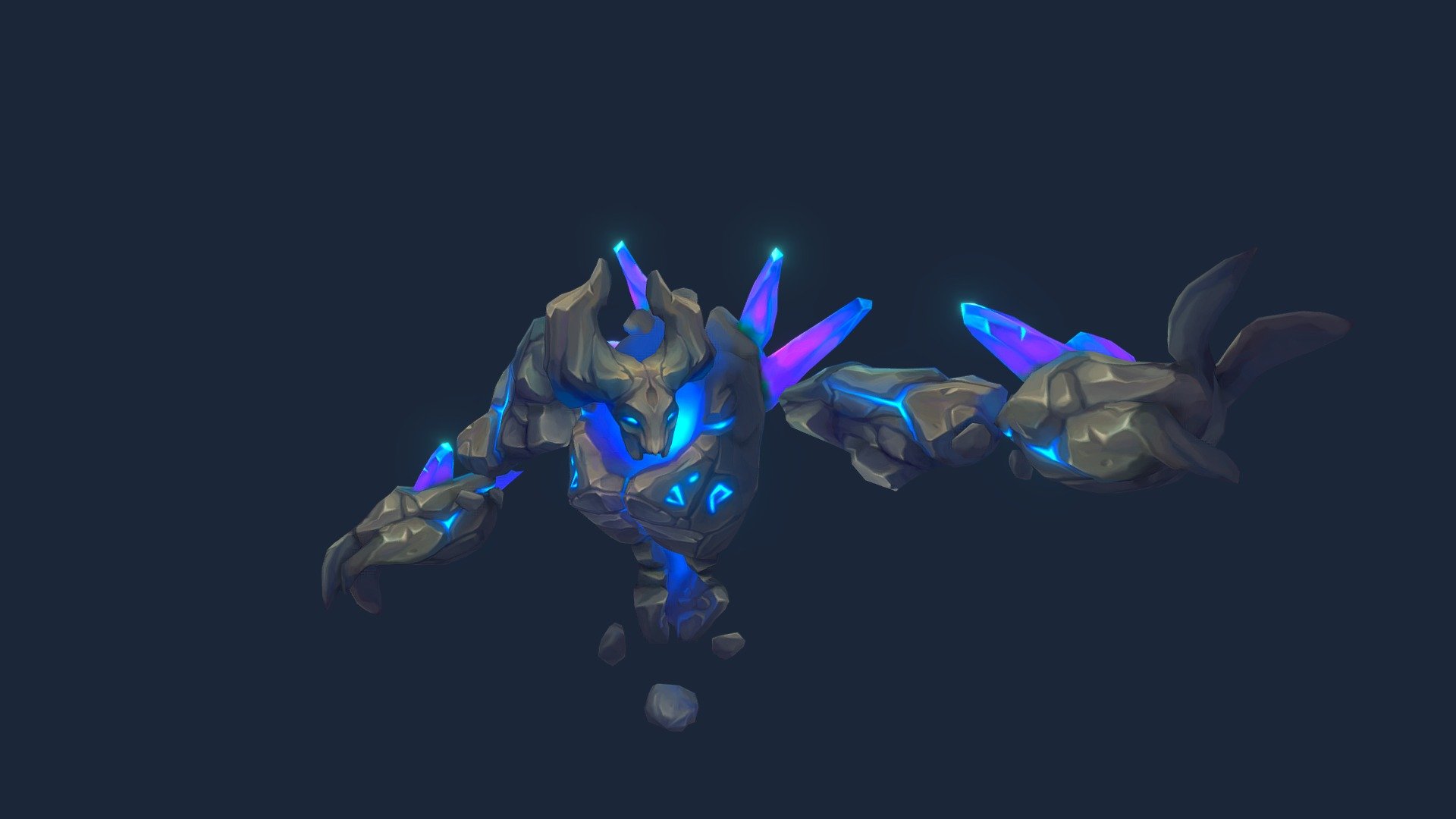 Stylized Chaos Elemental - 3D model by N-hance Studio (@Malice6731 ...
