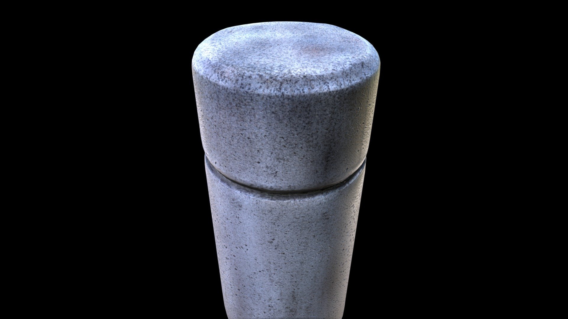 Cement Road Post - 3D Scan - v2 - Download Free 3D model by Eve Bat ...
