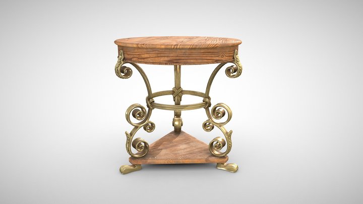 Traditional_table 3D models - Sketchfab
