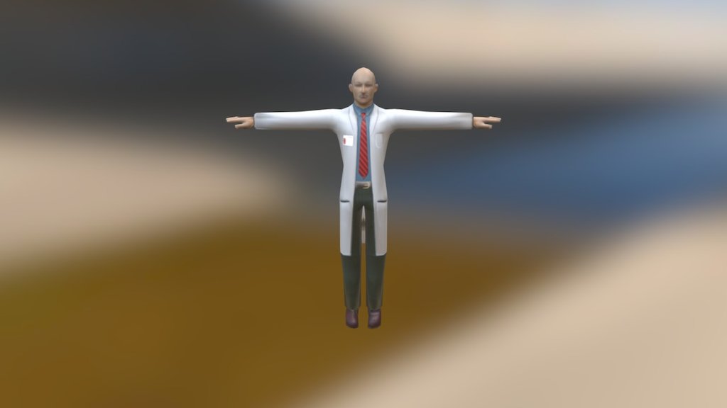 Scientist - 3D model by Joel Schroeder (@Joel.S) [db3e9a5] - Sketchfab