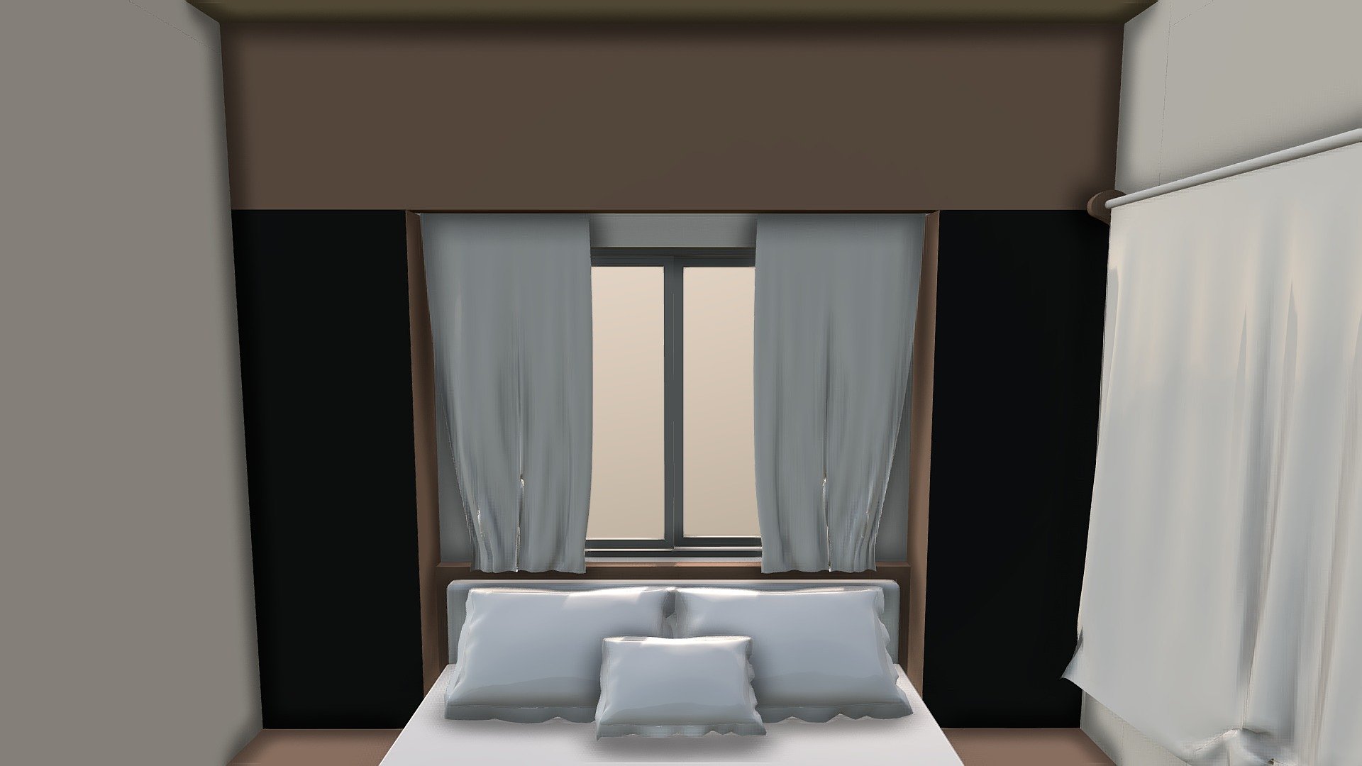 MASTER BEDROOM SKETCHFAB - 3D model by imraz24 [db3ed7a] - Sketchfab