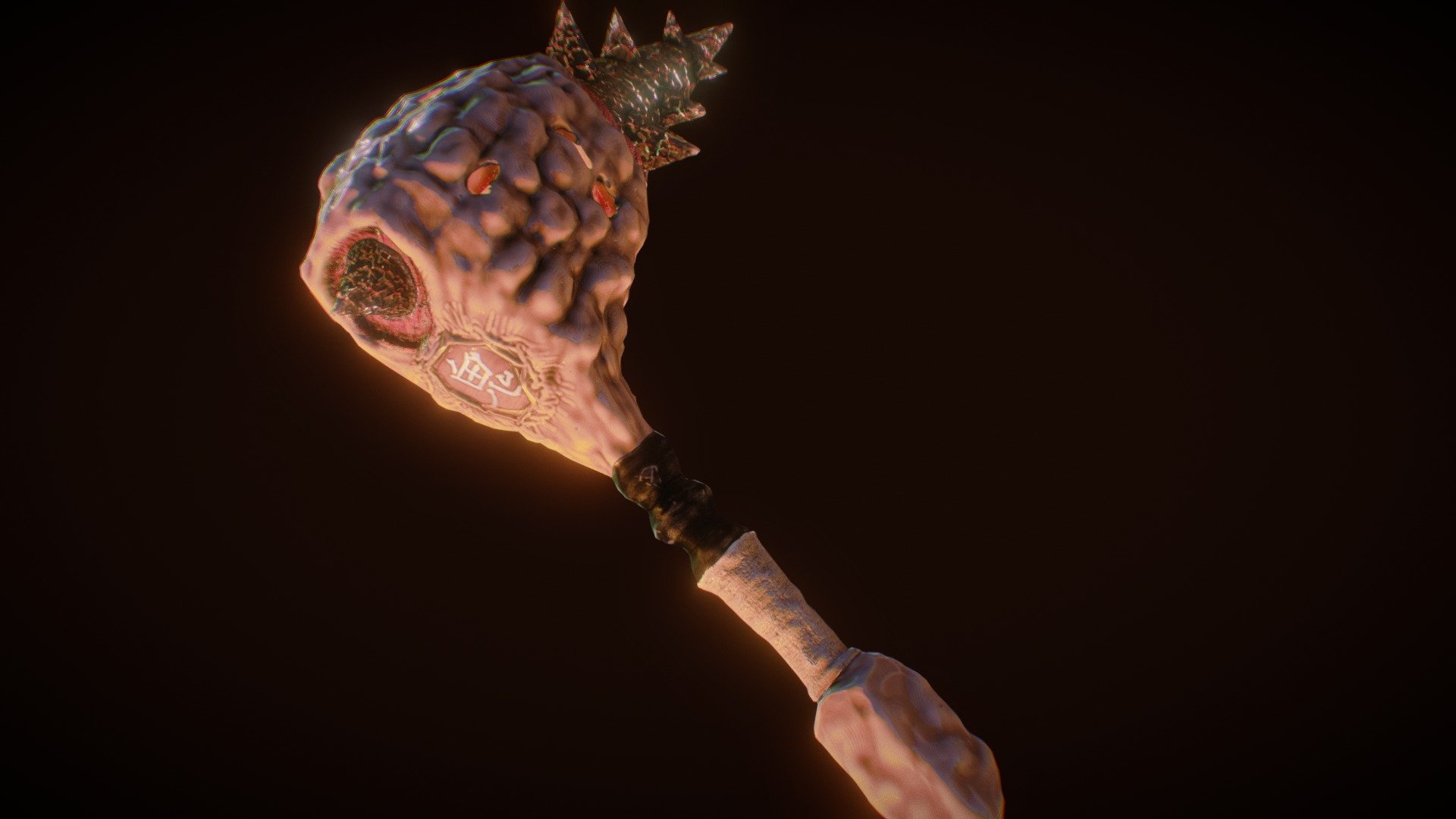 Oni Weapon - 3D model by IanRoman (@Iromanm) [db3fba6] - Sketchfab