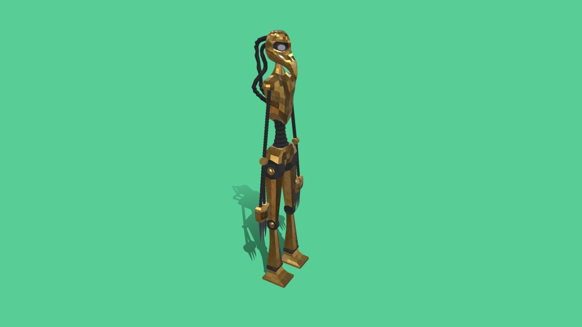 Robot Anew - 3D model by Laura Leonhardt (@LeonhardtLais) [db40513 ...