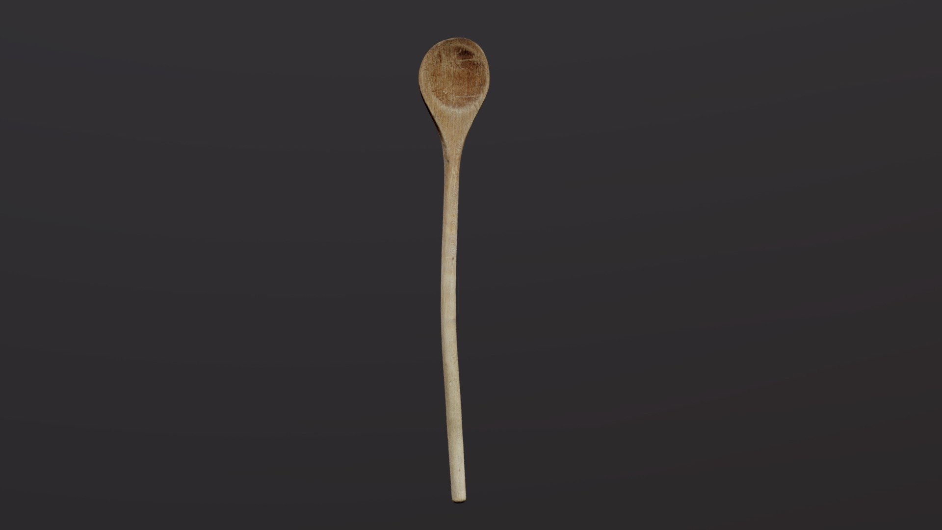 Old Wooden Spoon 3d Scan 3d Model By Psscan [db40e02] Sketchfab