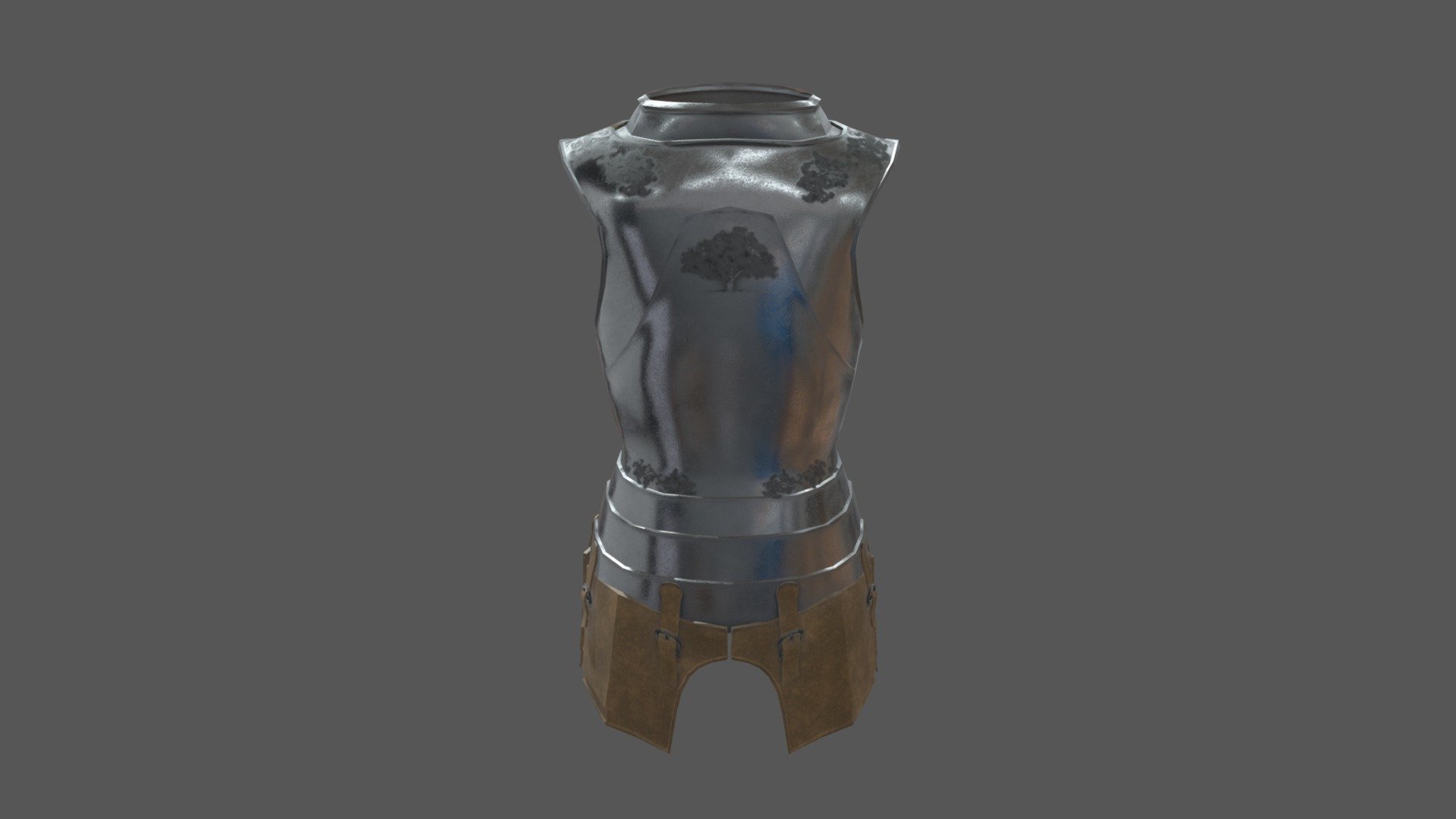 Armor of Oak Shore - 3D model by MylesSteel [db40f5a] - Sketchfab