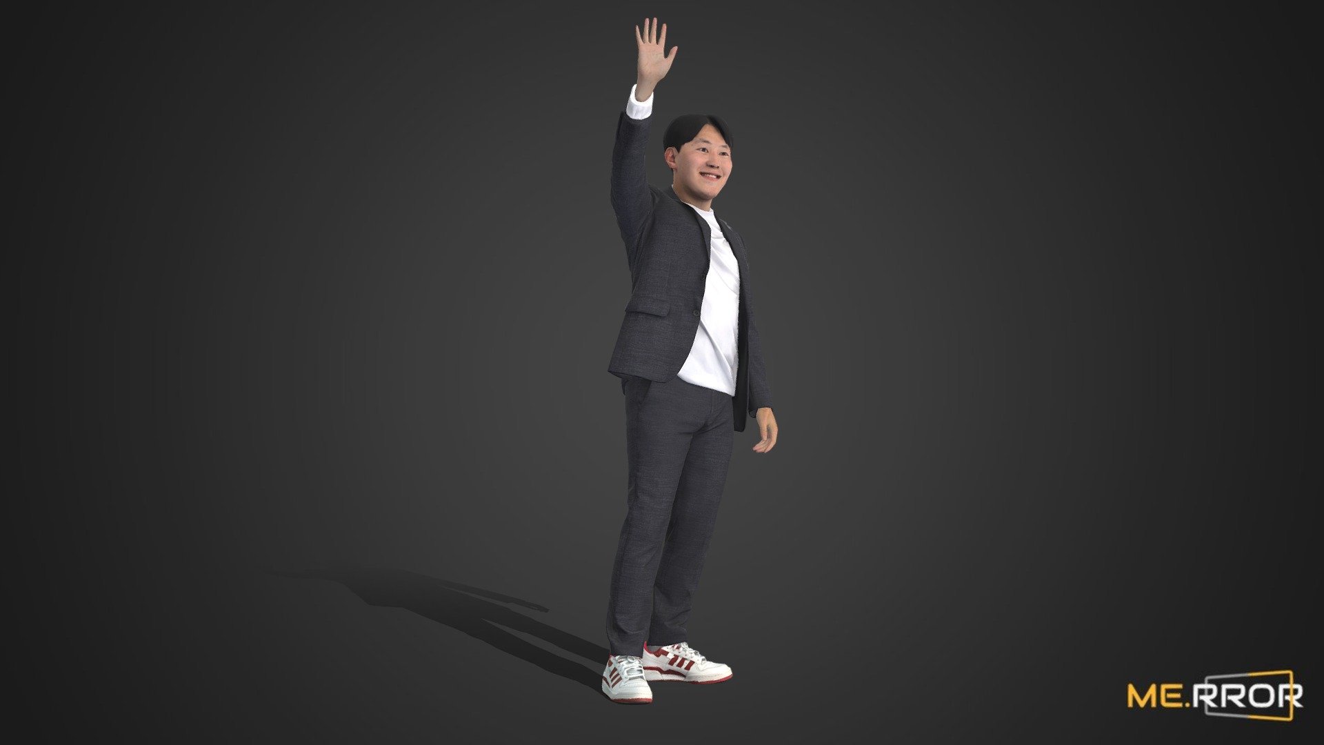 Asian Man Scan_Posed 6 30k poly - 3D model by ME.RROR Studio (@merror ...