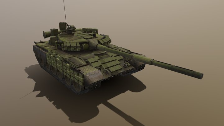 T-80 3D models - Sketchfab
