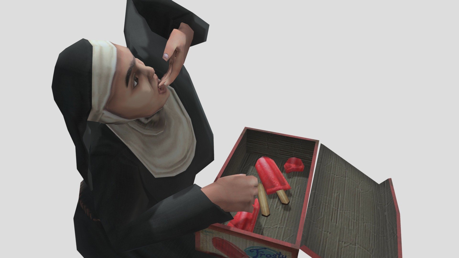 evil-nun-2-sister-enda-eating - Download Free 3D model by J2012 ...