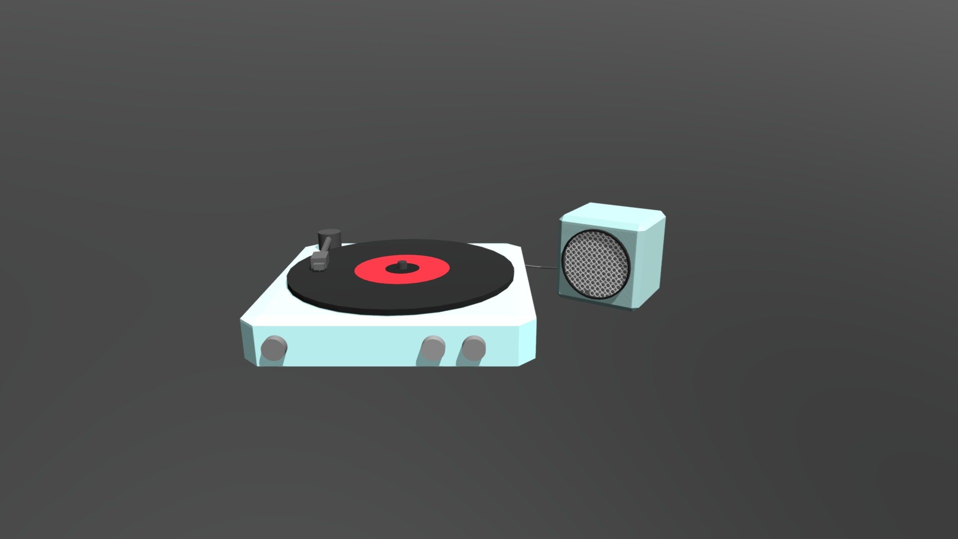 lp player - 3D model by devoney11 [db4453f] - Sketchfab