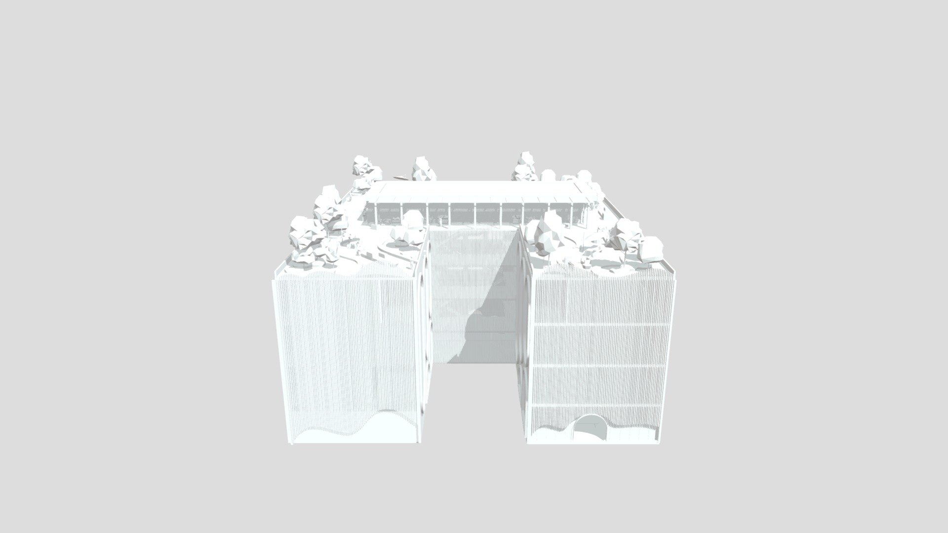 H Building - 3D model by gl22 (@gl02) [db46250] - Sketchfab