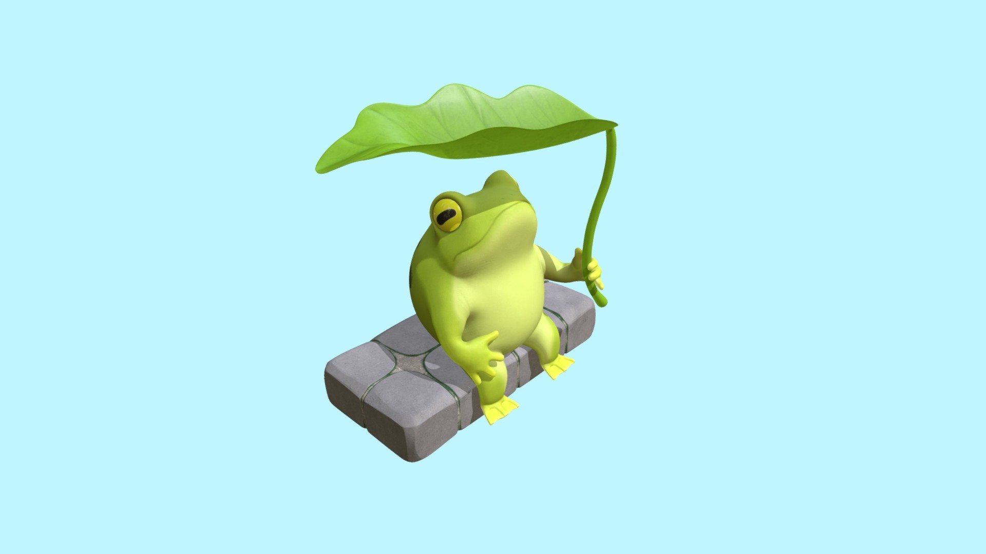Toad - 3D model by Arthur Osyatinsky (@Arthur.Osyatinsky) [db466ed ...