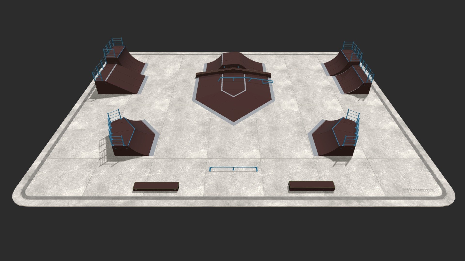 D-10 - 3D model by fk-ramps [db470c9] - Sketchfab